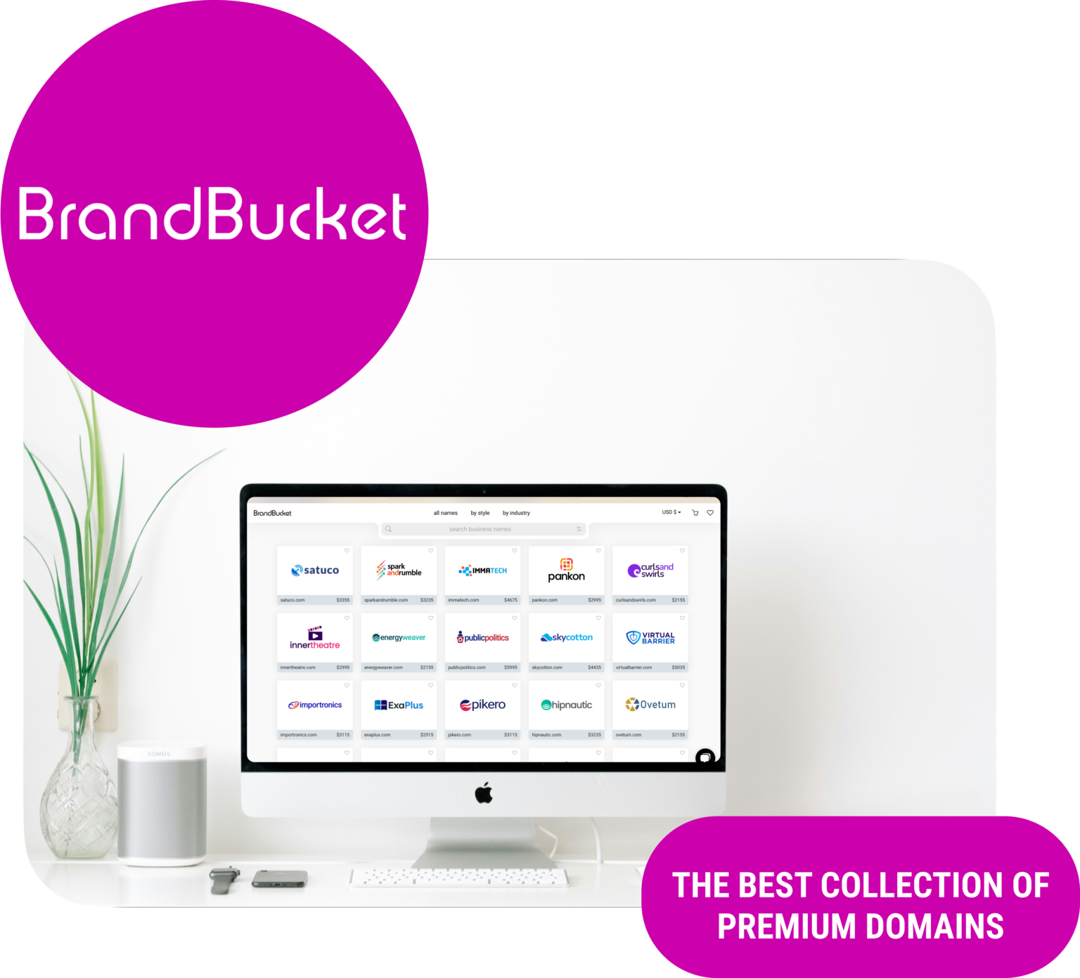 Premium Domain Names for Sale | Hatchly